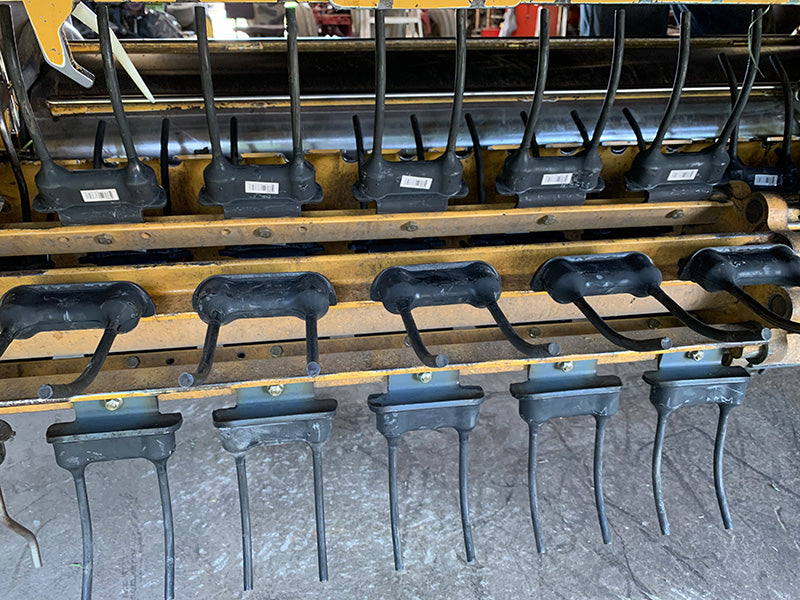 Rubber Molded Baler Teeth | May Wes Black Talon Molded Pickup Teeth
